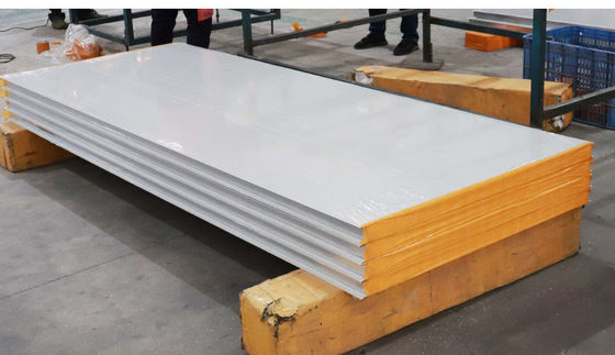 Fireproof Soundproof EPS Sandwich Wall Panel Metal Color Steel Exterior ...